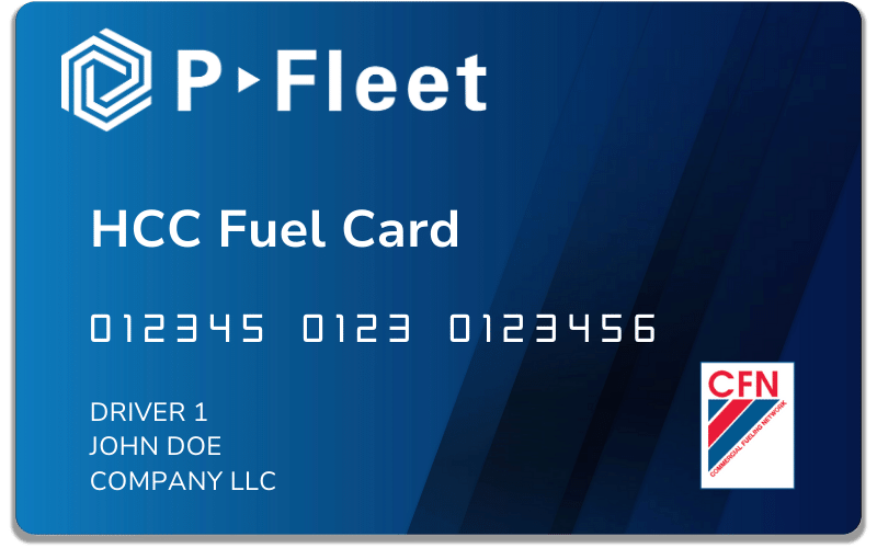 HCC Discount Fuel Card Program through P-Fleet